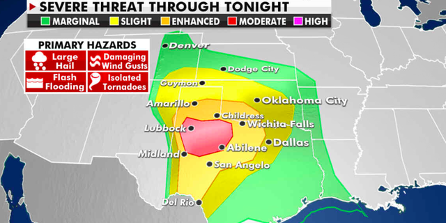National weather forecast: Severe storms to impact Central, Southern US ...