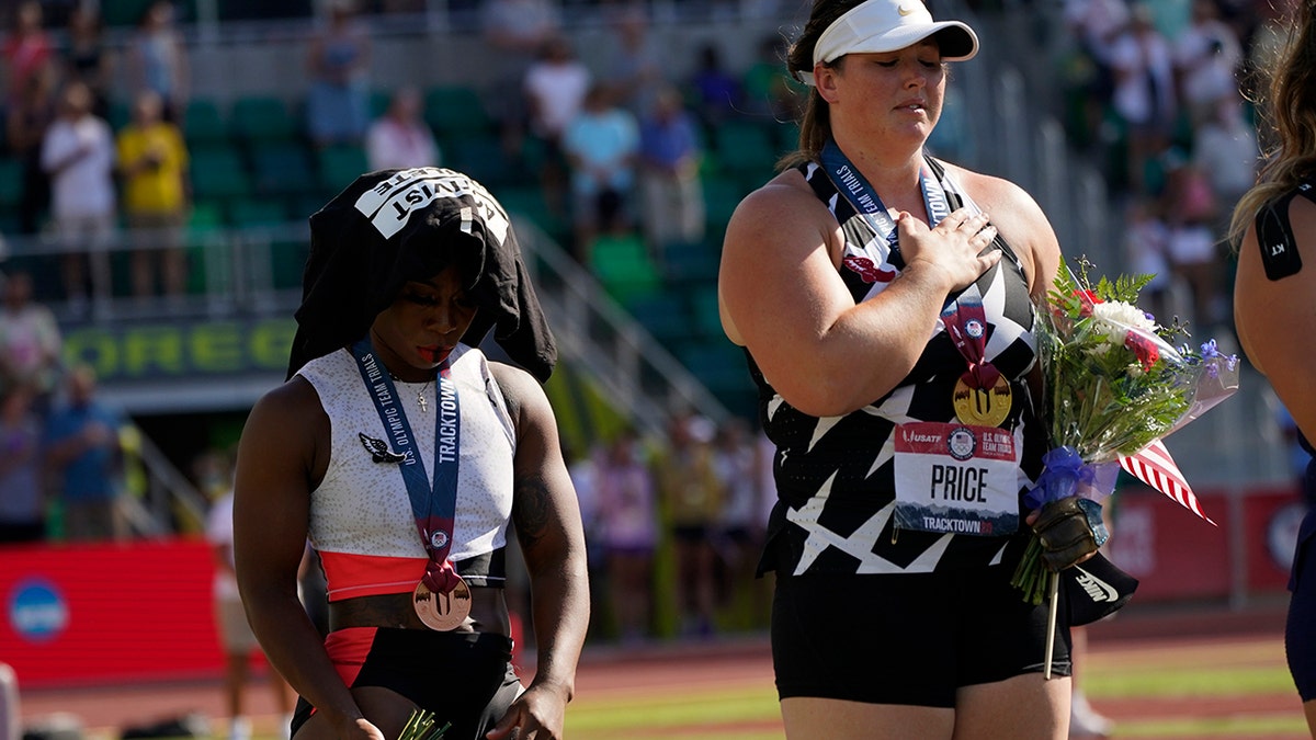 Gwen Berry fires back at anthem demonstration criticism: 'I never said ... Gwen Berry fires back at anthem demonstration criticism: 'I never said ...