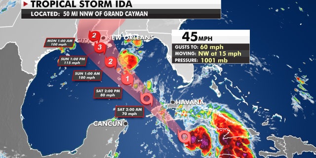 Tropical Storm Ida Could Be A Worst Case Scenario For Louisiana Gulf