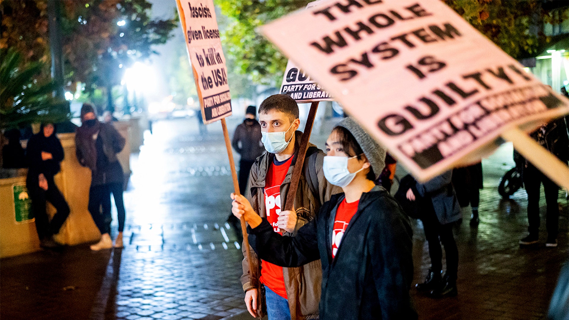 PHOTOS: Protests erupt from New York to California after Rittenhouse ...