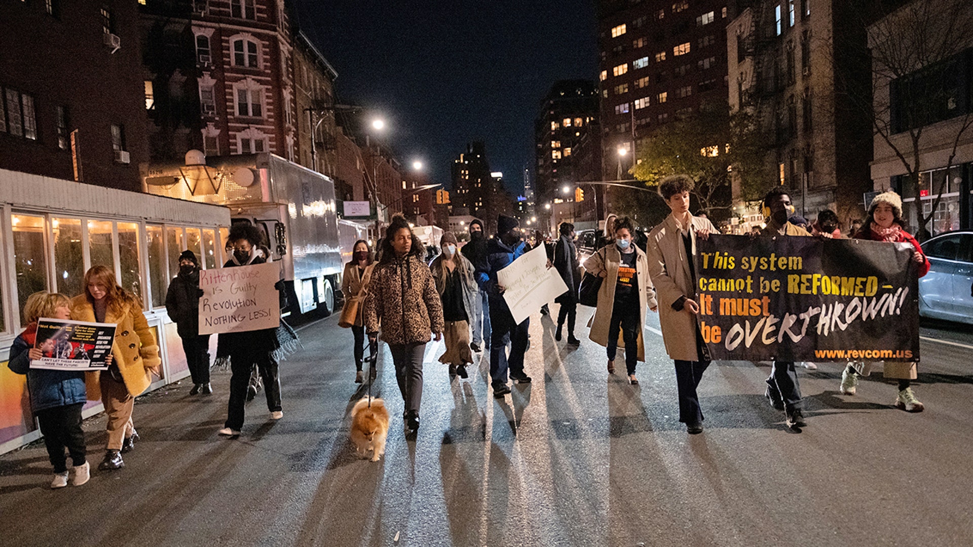 PHOTOS: Protests erupt from New York to California after Rittenhouse ...