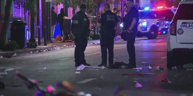 Florida Shooting Sends Crowds Of Halloween Revelers Running For Their