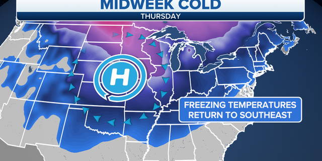 Snow, cold weather forecast for upper Midwest, Great Lakes | Fox News
