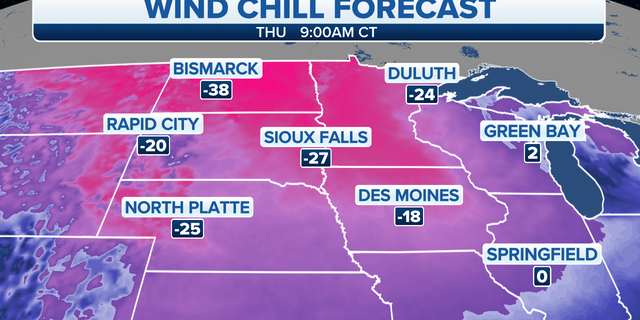 Snow, cold weather forecast for upper Midwest, Great Lakes | Fox News