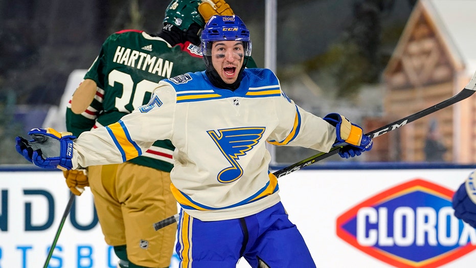 Jordan Kyrou keeps Blues warm with 2 goals win vs Wild | Fox News