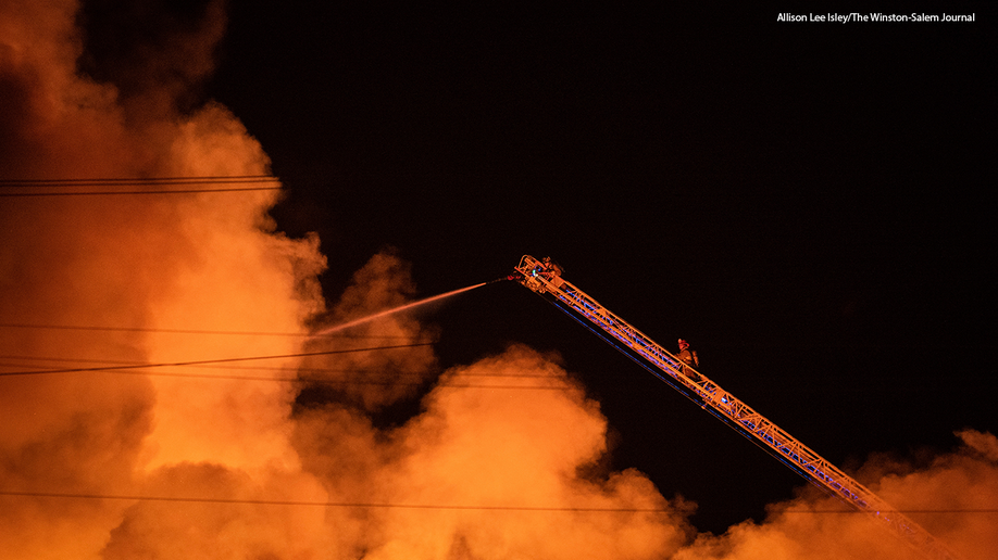 Massive Fire Rips Through North Carolina Fertilizer Plant Thousands
