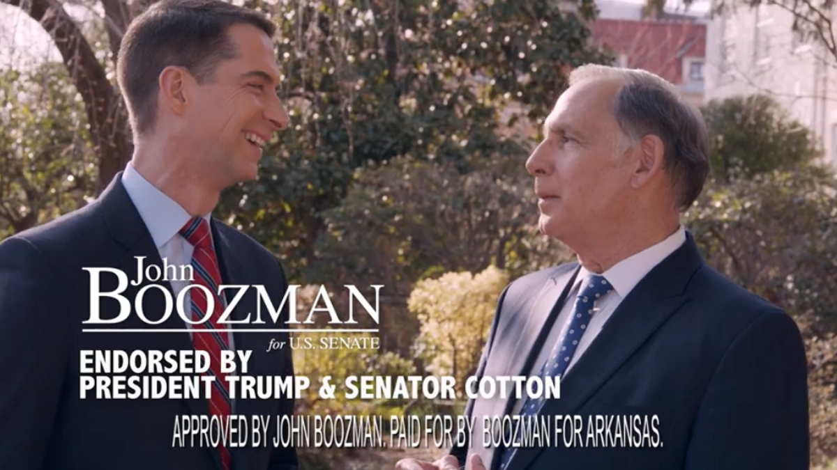 Cotton gives fellow Arkansas GOP Sen. Boozman shoutout as 'conservative ... Cotton gives fellow Arkansas GOP Sen. Boozman shoutout as 'conservative ...