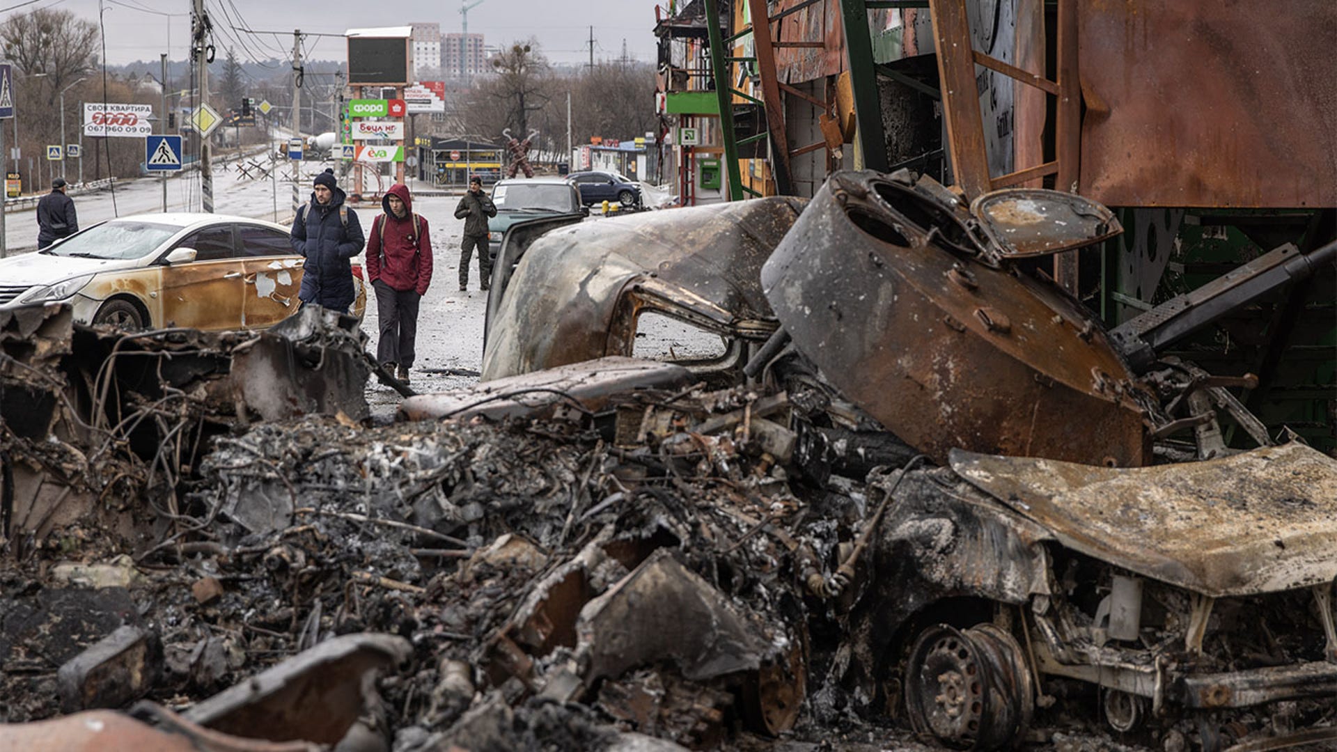 Photos Ukraine Crisis Snapshot Of Apocalyptic Aftermath As Russian