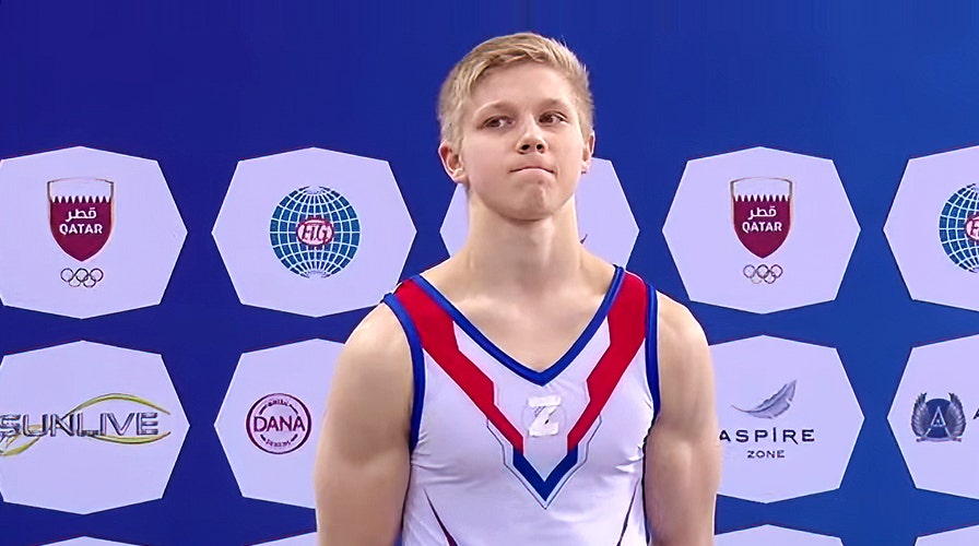 Russian Gymnast Who Wore Z On Podium Given One Year Ban Ordered To