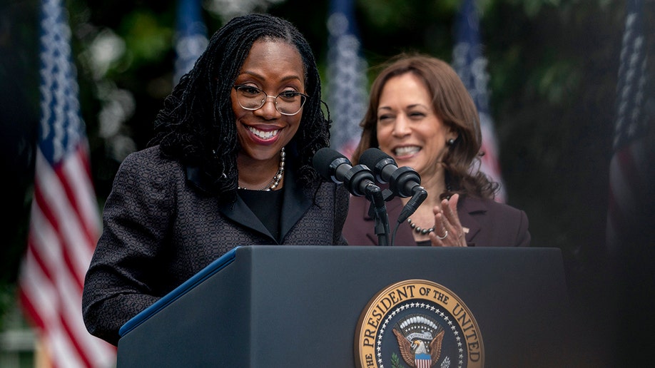Biden, Harris join Ketanji Brown Jackson at investiture ceremony ahead ... Biden, Harris join Ketanji Brown Jackson at investiture ceremony ahead ...