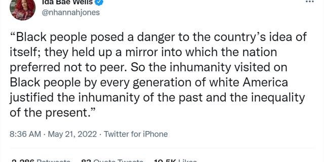 New York Times' Nikole Hannah-Jones tweets the North didn't fight to ...