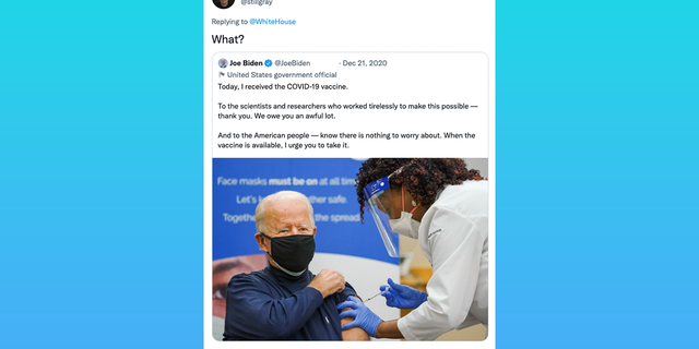 White House buried over tweet claiming there was ‘no vaccine’ when ... White House buried over tweet claiming there was ‘no vaccine’ when ...