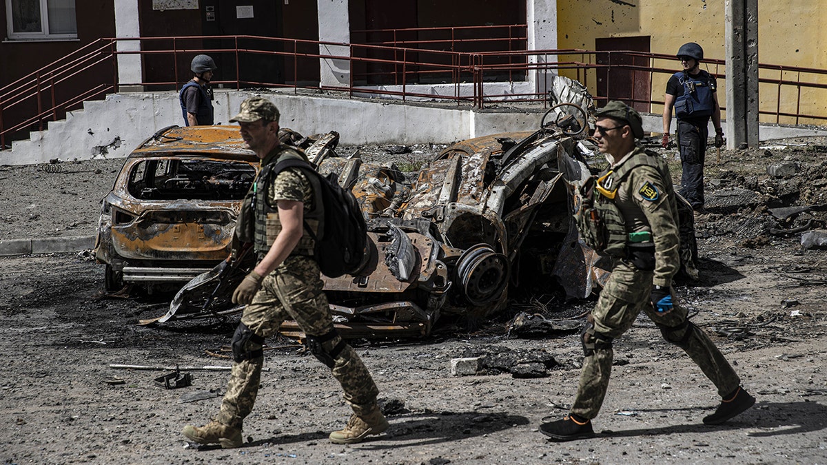 Russian Missile Barrage Rains Down On Kyiv As Ukraine Prepares