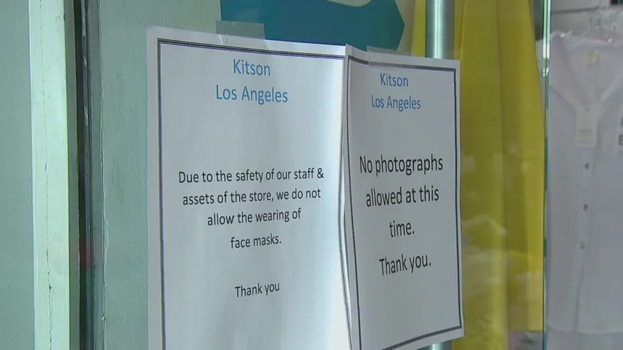California store bans masks after thieves use them to avoid ...