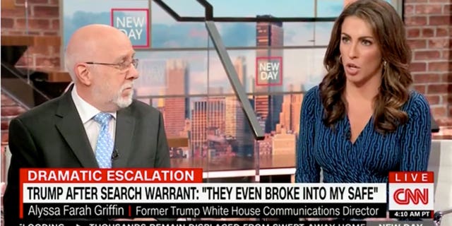 Alyssa Farah Griffin frets FBI Trump raid could hand him the presidency ...