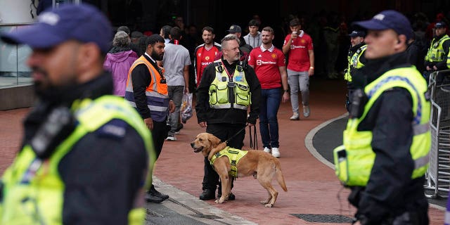 Furious Manchester United fans protest ownership ahead of Liverpool ...