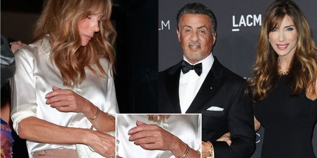 Sylvester Stallone's wife, Jennifer Flavin, spotted without ring before ...