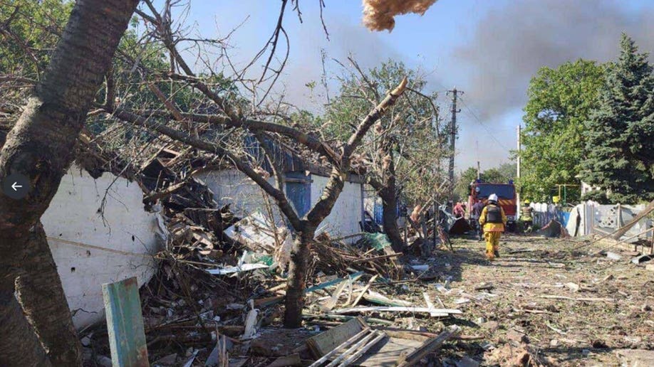 Russian Strike On Ukraine Train Station During Independence Day Kills