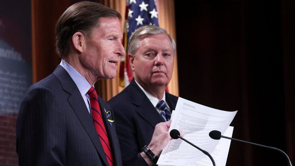 Blumenthal Graham Call For Economic Military Cuts To Nations That