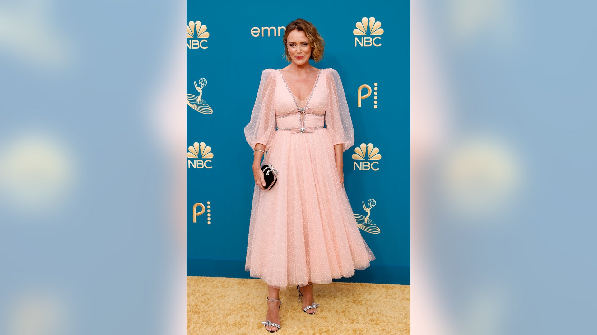 Emmys 2022 red carpet: Lily James, Geena Davis and more stun on the red ...