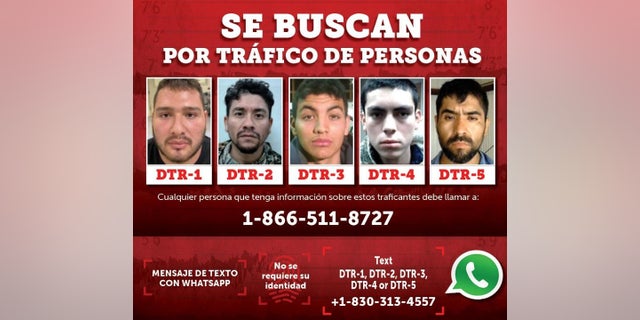 Border Officials Mexican Government Target Five Suspected Human