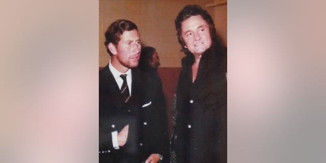 Johnny Cash Pictured With Young King Charles Iii In Photo Shared By