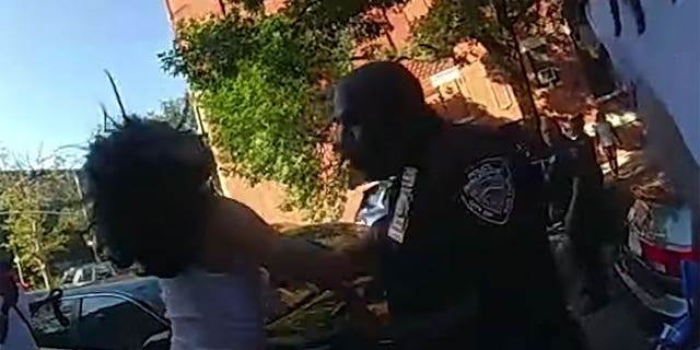 Nypd Releases Video Of Cop Slugging Woman Interfering In Arrest Of