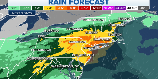 Rain, scattered storms will put damper on Labor Day plans | Fox News
