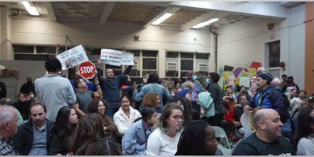 Angry protesters crash Alexandria Ocasio-Cortez's town hall in her own ... Angry protesters crash Alexandria Ocasio-Cortez's town hall in her own ...
