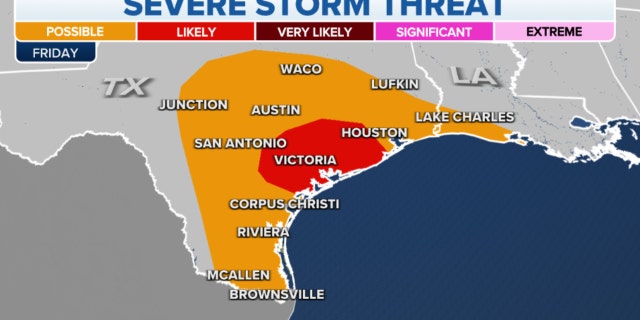 Weekend weather: Texas to see thunderstorms, possible tornadoes; moderate temperatures in ...