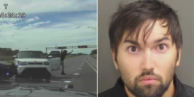 Florida officers use pit maneuver, arrest man who allegedly threatened to kill his co-workers ...