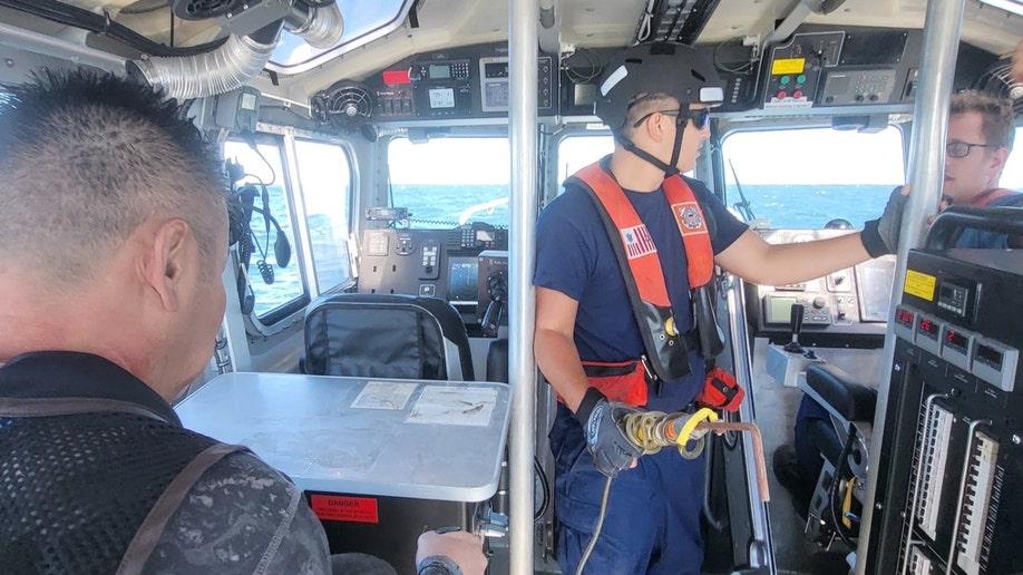 Us Coast Guard Rescues Stranded Boaters As They Fend Off Sharks Fox News