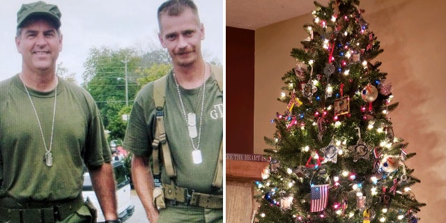 Georgia man's Christmas tree dedicated to American veterans took 20 ...