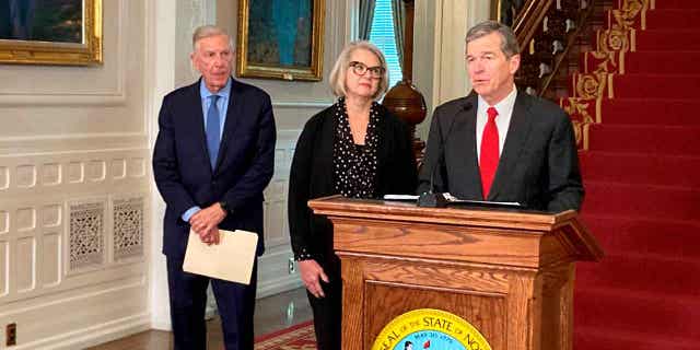 North Carolina Gov. Roy Cooper announces changes to how UNC governing ...