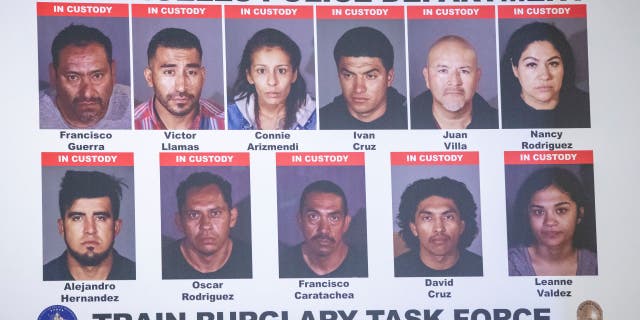 LAPD task force arrests 22 in connection with train burglaries, $18 ...