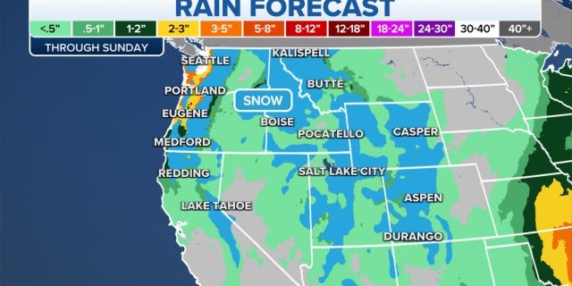 Severe weather may impact Plains as West sees snow, rain | Fox News