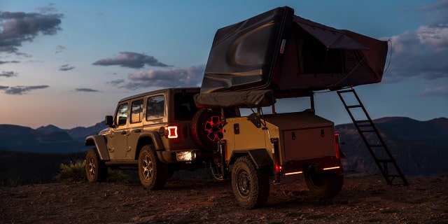 Jeep's new military-inspired trailer is ready for the roughest stuff ...