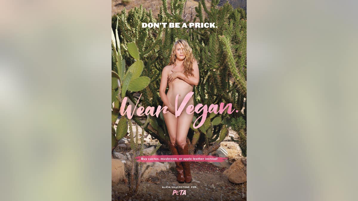 Alicia Silverstone poses nude for PETA campaign | Fox News