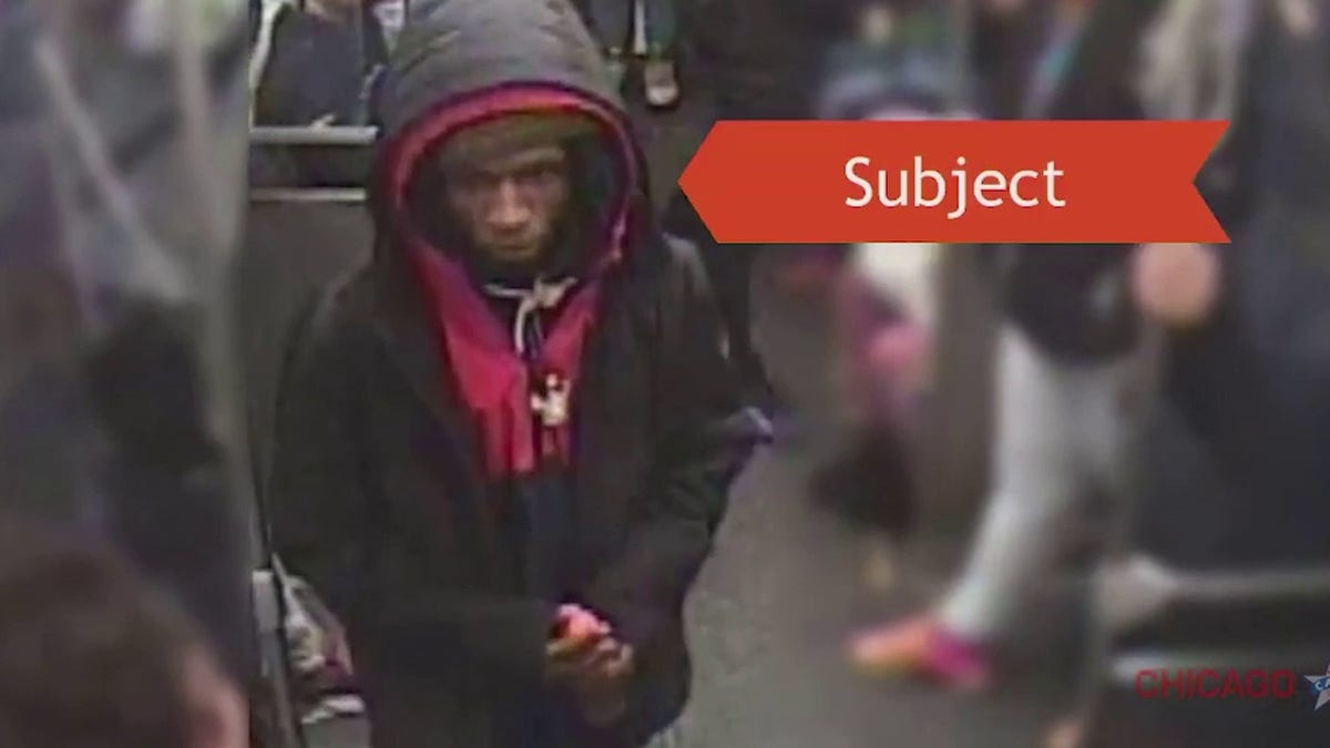 Chicago Suspect Wanted After Shooting Teen In Face On Cta Red Line