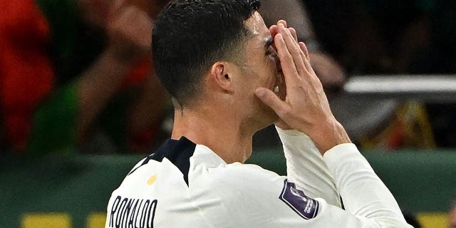 Ronaldo Emotional After Portugal Eliminated By Morocco In World Cup