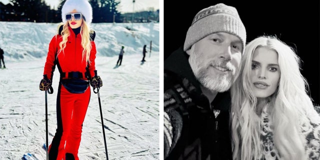 Jessica Simpson cozies up in Aspen with husband, family on winter ...