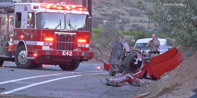 California Ferrari splits in half in crash that kills 1 | Fox News