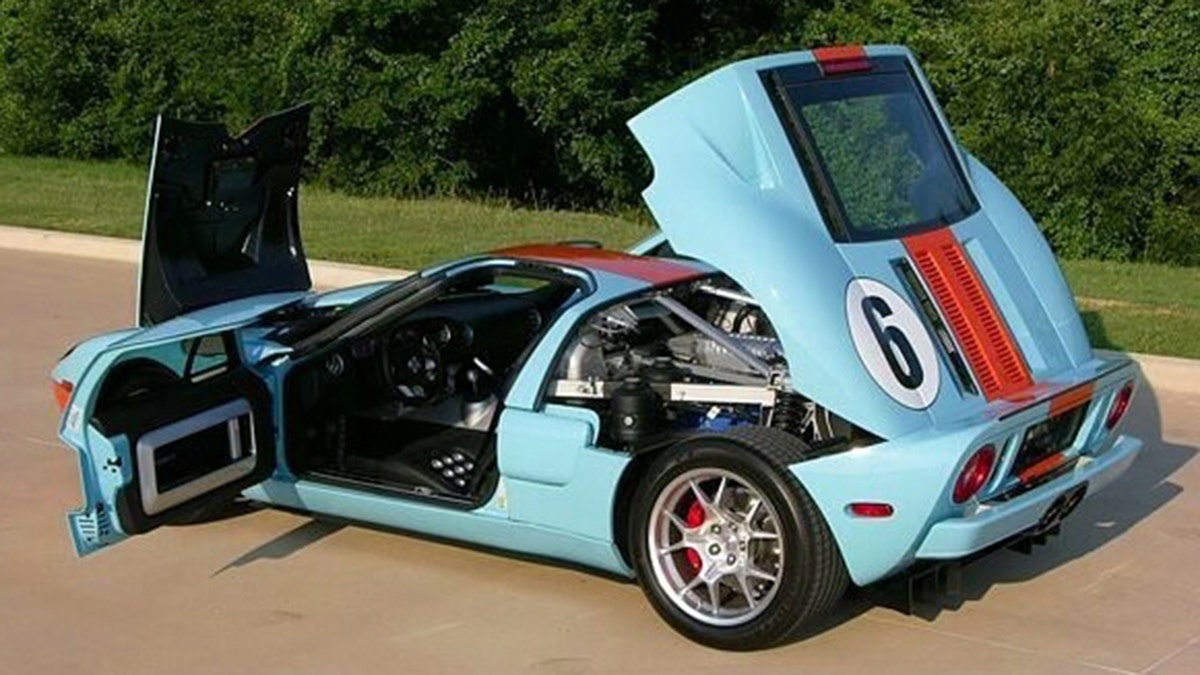 Pop star John Mayer's old Ford GT supercar is up for auction and worth ...