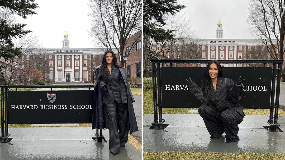 Kim Kardashian Gives Lecture At Harvard Business School Gets Ripped