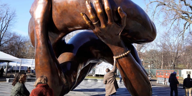 New Martin Luther King Jr. and Coretta Scott King sculpture called ...