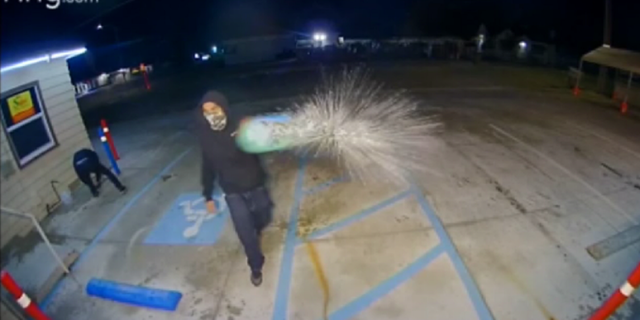 California Arsonists Set Themselves On Fire While Attacking Business