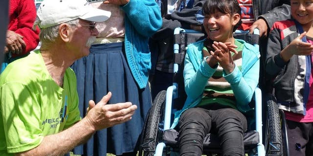 I saw a woman who needed a wheelchair drag herself across a street. Now ...