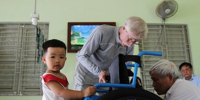 I saw a woman who needed a wheelchair drag herself across a street. Now ...