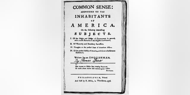 On this day in history, Jan. 10, 1776, Thomas Paine publishes 'Common ...