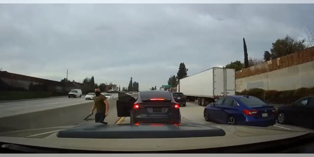 California Tesla driver arrested after video captures road rage attack ... California Tesla driver arrested after video captures road rage attack ...